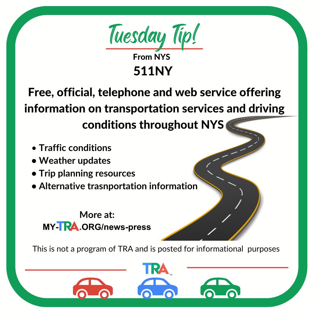Are you familiar with 511NY? - TRA
