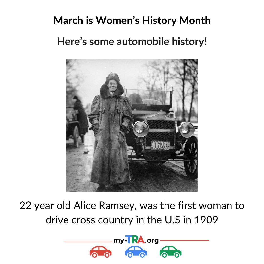 An early Innovator in Women’s History in Transportation - TRA
