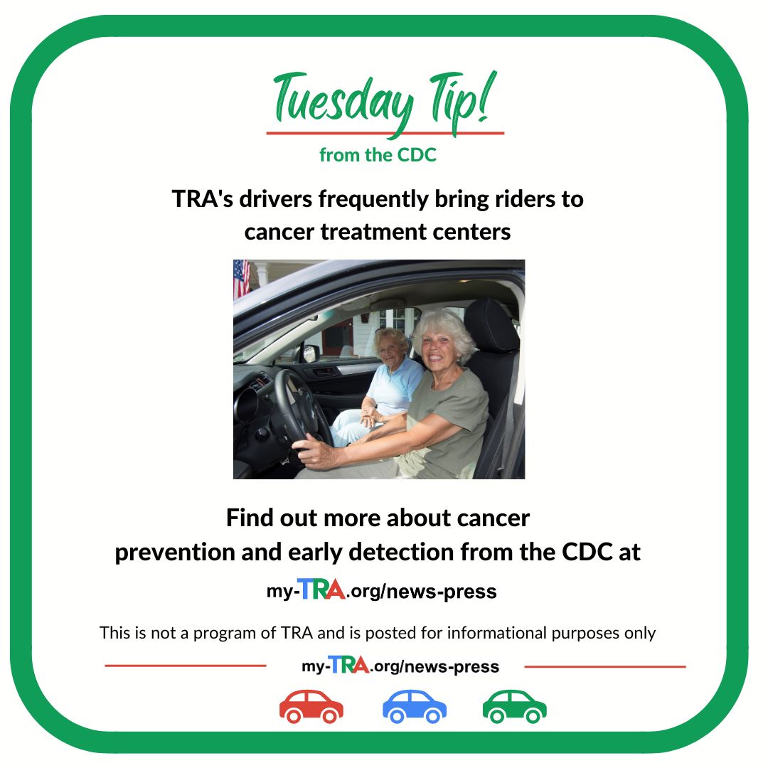 Tips from the CDC on How to Prevent Cancer or Find it Early - TRA