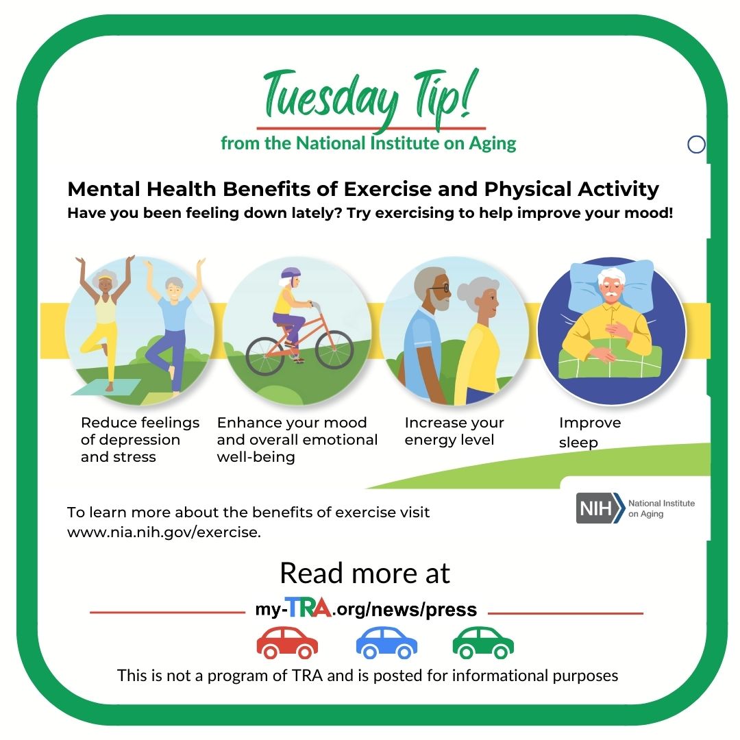 Benefits of Exercise and Physical Activities for Older Adults - TRA