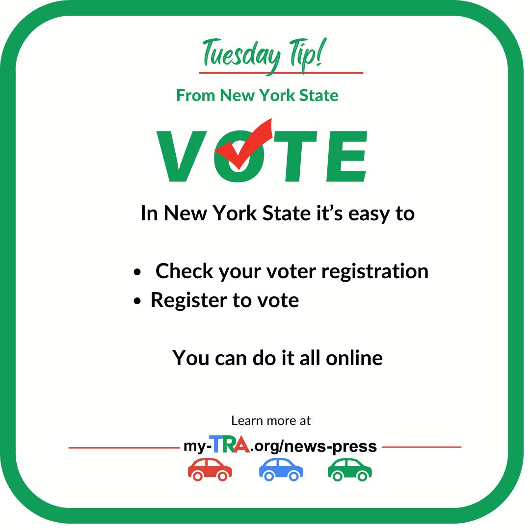 Checking your voter registration - TRA Checking your voter registration